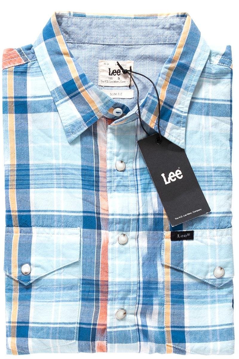 Lee, Koszula męska, Western Shirt True Blue, rozmiar M - LEE | Moda ...