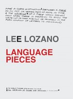 Lee Lozano - Language Pieces - Opracowanie zbiorowe | Książka w Empik