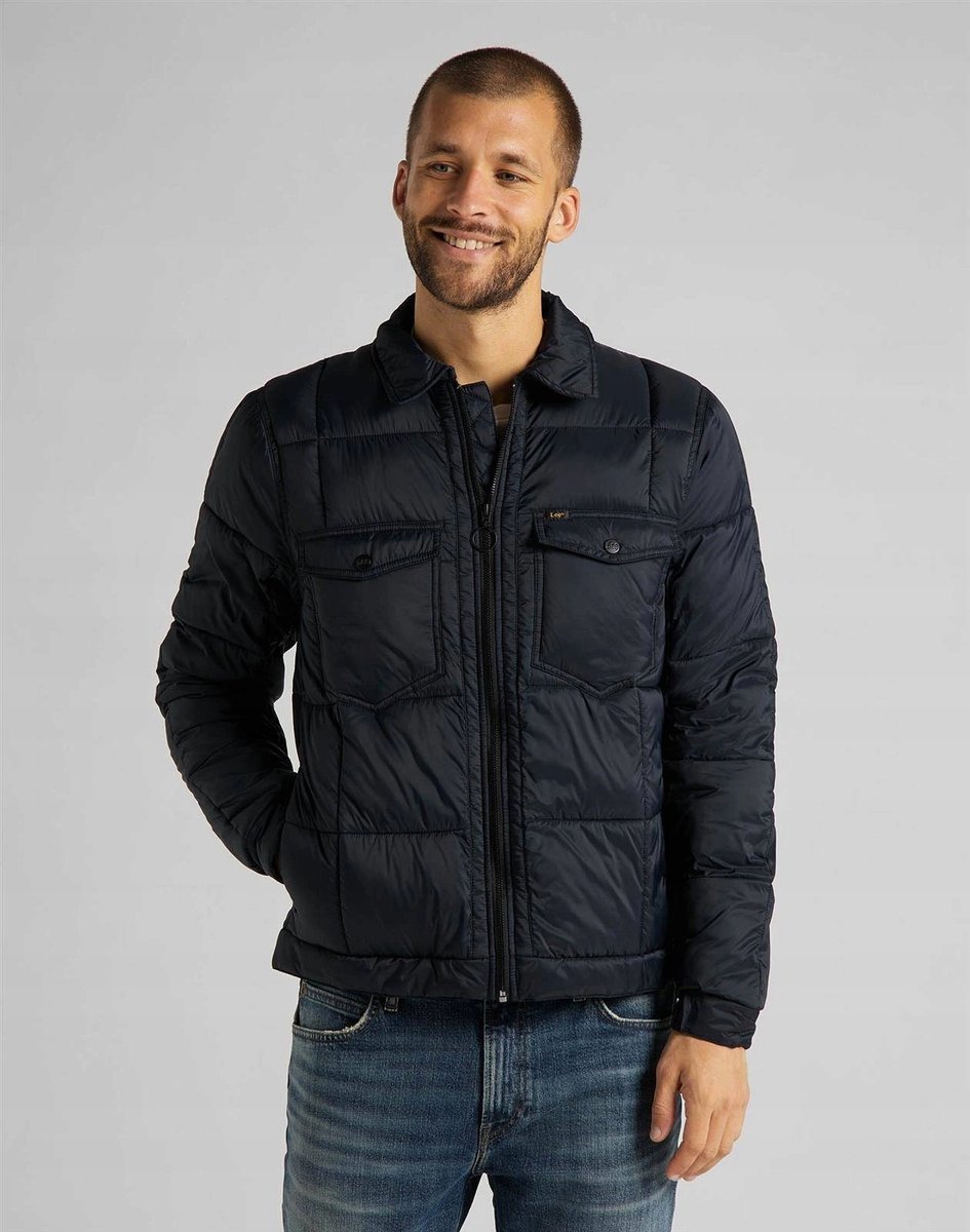 LEE LT CHETOPA PUFFER BLACK L86MSZ01 M - LEE | Moda Sklep EMPIK.COM