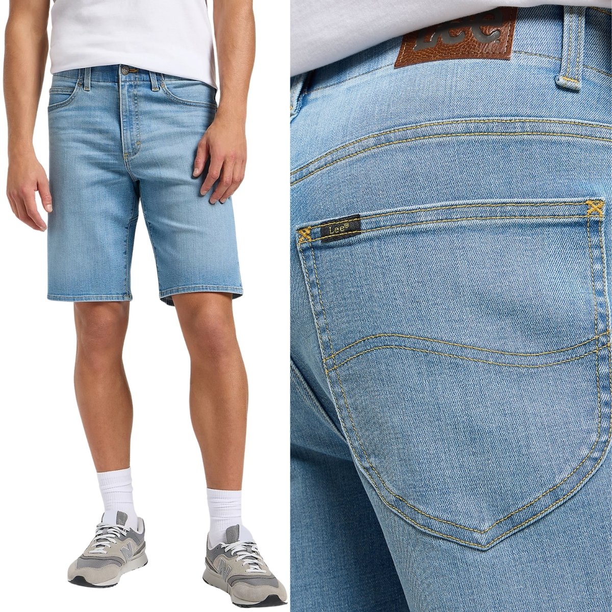 Lee XM 5 POCKET Extreme Motion DżINS krótkie spodenki jeansowe szorty ...