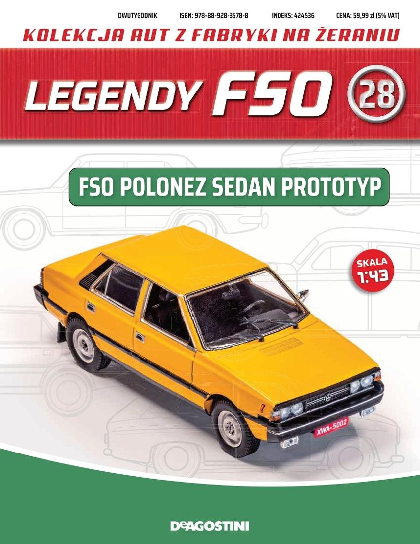 Legendy FSO Kolekcja Aut z Fabryki na Żeraniu Nr 28 - De Agostini Publishing S.p.A. | Prasa ...