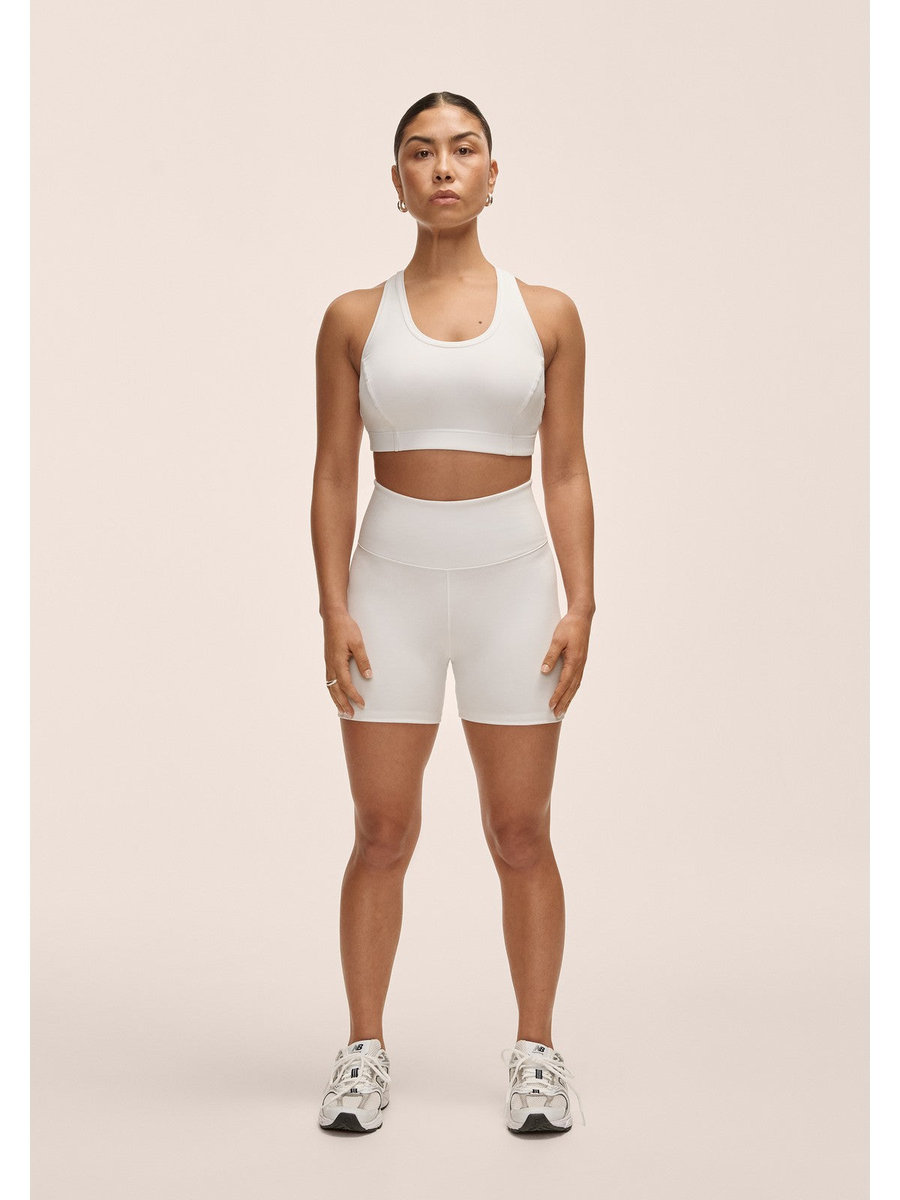 Legginsy damskie Casall Grace High Waist Hot Pant biały XS - Casall ...