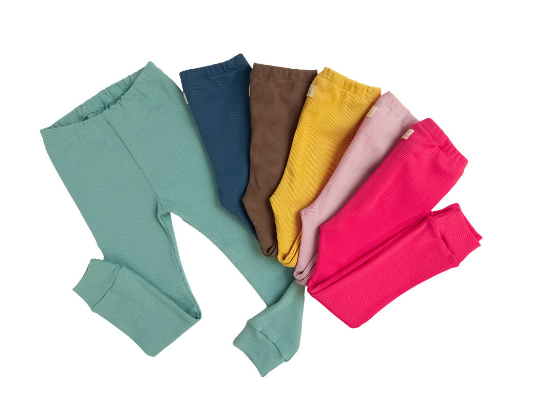 Legginsy dziecięce prążek- Simply Line- 24 kolory Nitki Kids - 104/110 ...