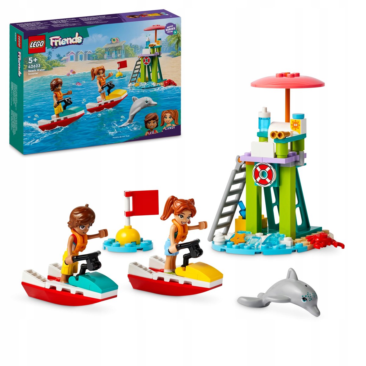 LEGO 42623 Friends, Plażowy skuter wodny - LEGO | Sklep EMPIK.COM