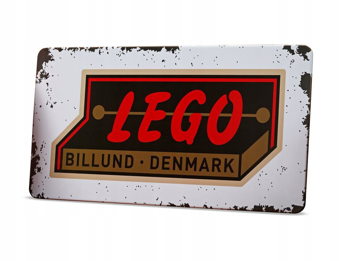 LEGO 5007016 Tabliczka blaszana w stylu retro HIT - LEGO | Sklep EMPIK.COM