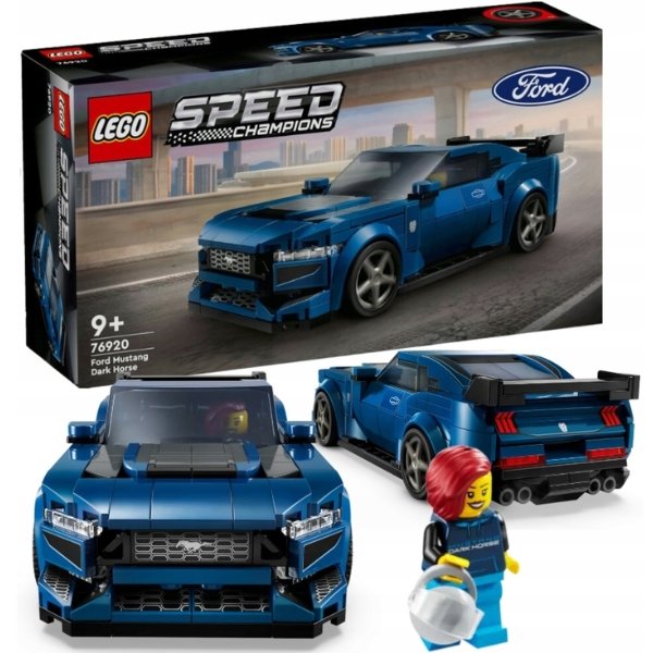 LEGO 76920 SPORTOWY FORD MUSTANG DARK HOUSE SPEED CHAMPIONS - LEGO ...