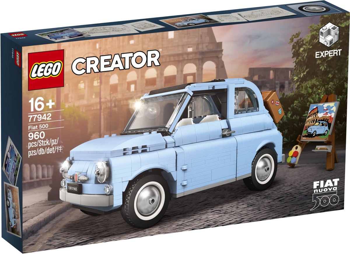 LEGO® 77942 Creator Expert - Fiat 500 - LEGO | Sklep EMPIK.COM