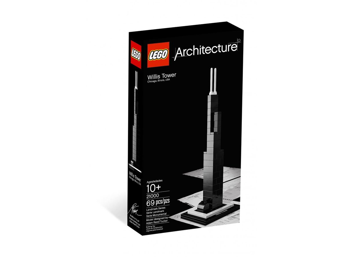 Lego Architecture 21000 Willis Tower - LEGO | Sklep EMPIK.COM