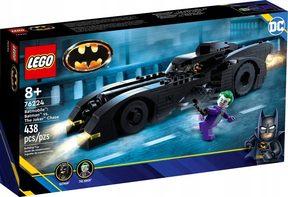 Lego Batman - Batmobil: Pościg Batmana Za Jokerem Zestaw Klocków ...