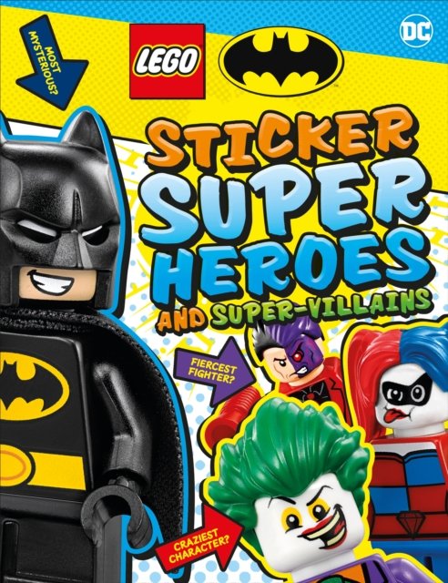 LEGO Batman Sticker Super Heroes and Super-Villains - Opracowanie ...