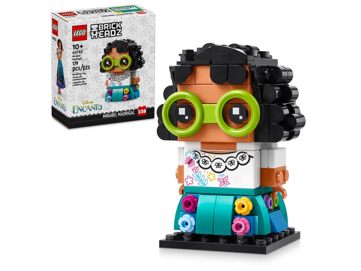 LEGO BrickHeadz 40753 Mirabel Madrigal - LEGO | Sklep EMPIK.COM