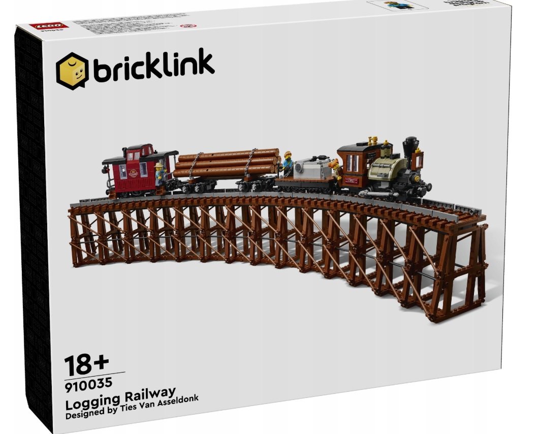 LEGO Bricklink 910035 Drewniana linia kolejowa - LEGO | Sklep EMPIK.COM