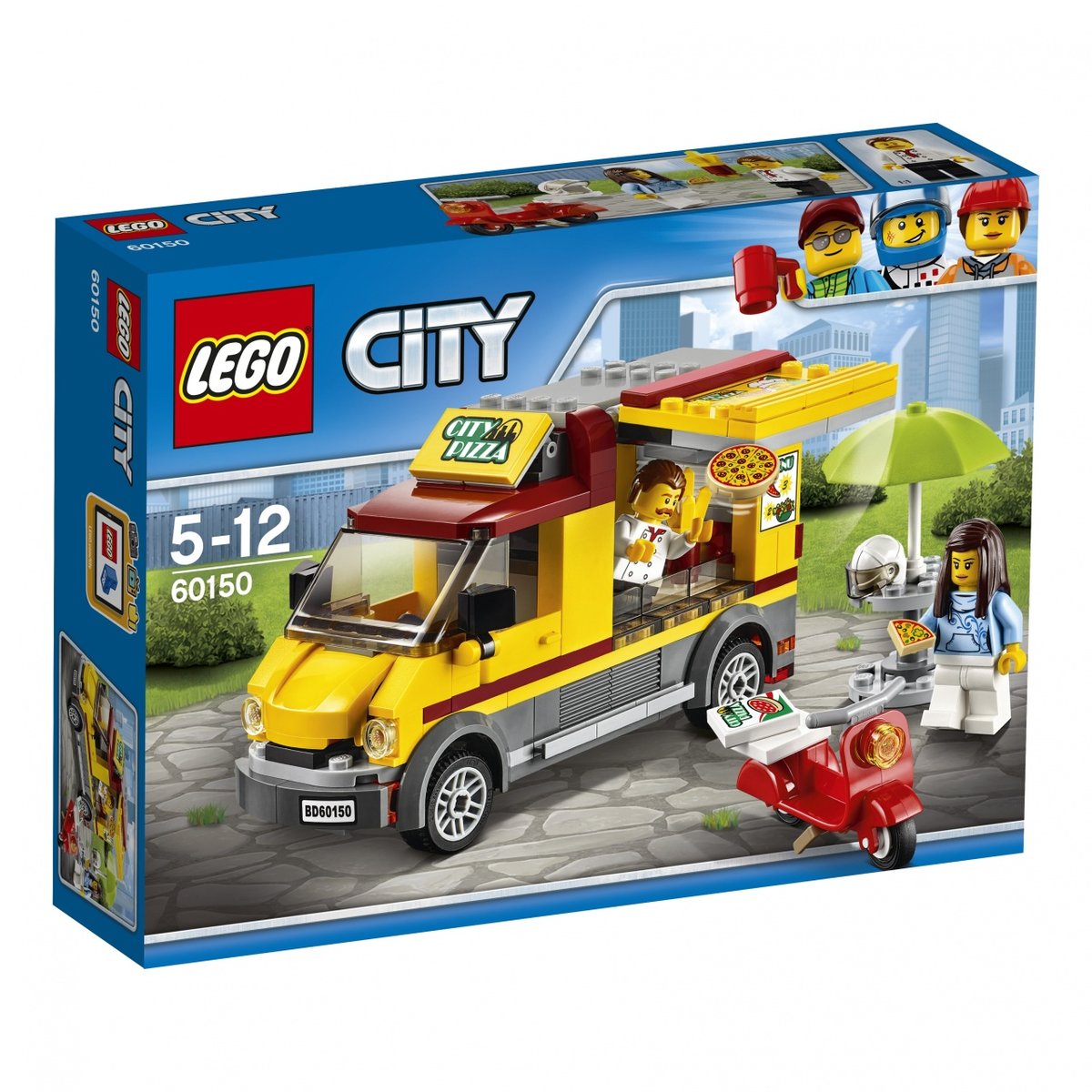 LEGO City 60150 Foodtruck z pizzą - LEGO | Sklep EMPIK.COM