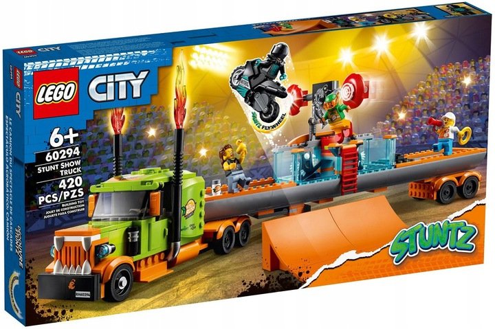 LEGO City 60294 Ciężarówka kaskaderska STUNTZ - Inna marka | Sklep ...