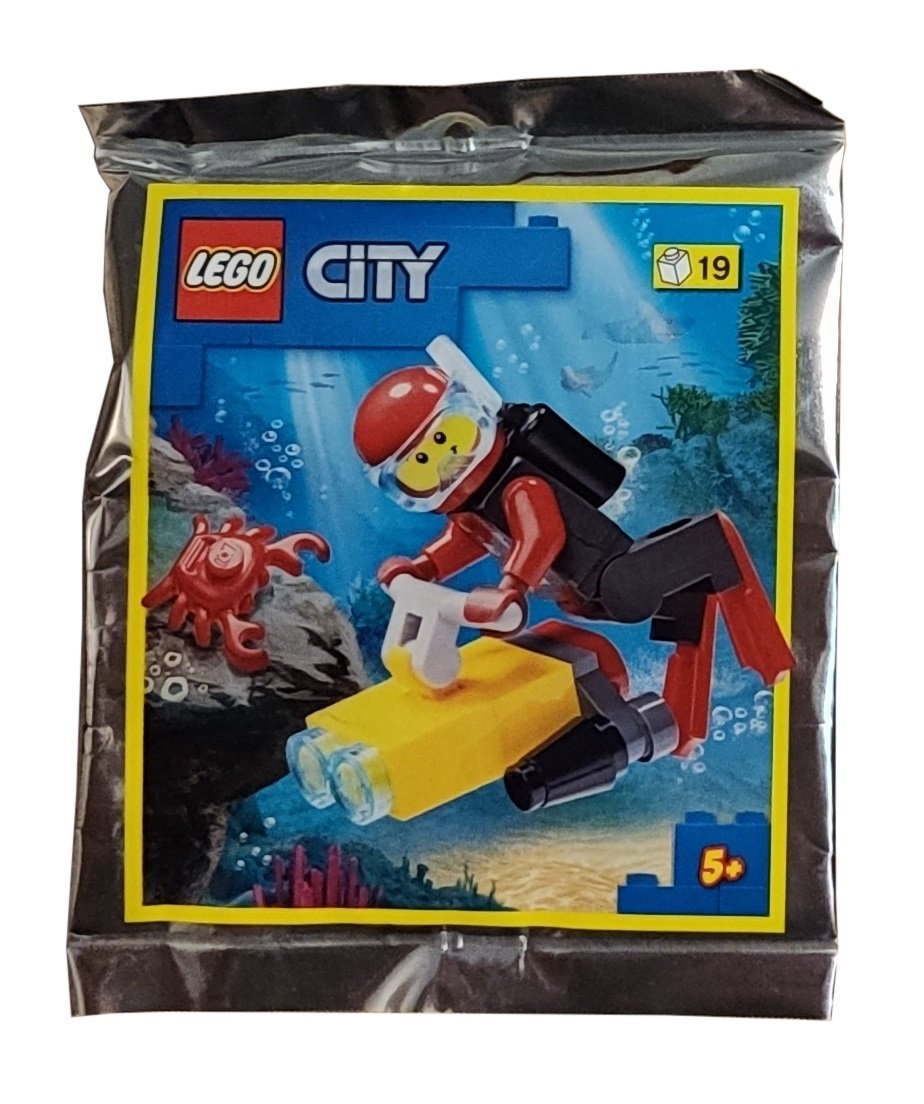 LEGO City Zestaw - Diver and Crab 952107 polybag klocki - LEGO | Sklep ...