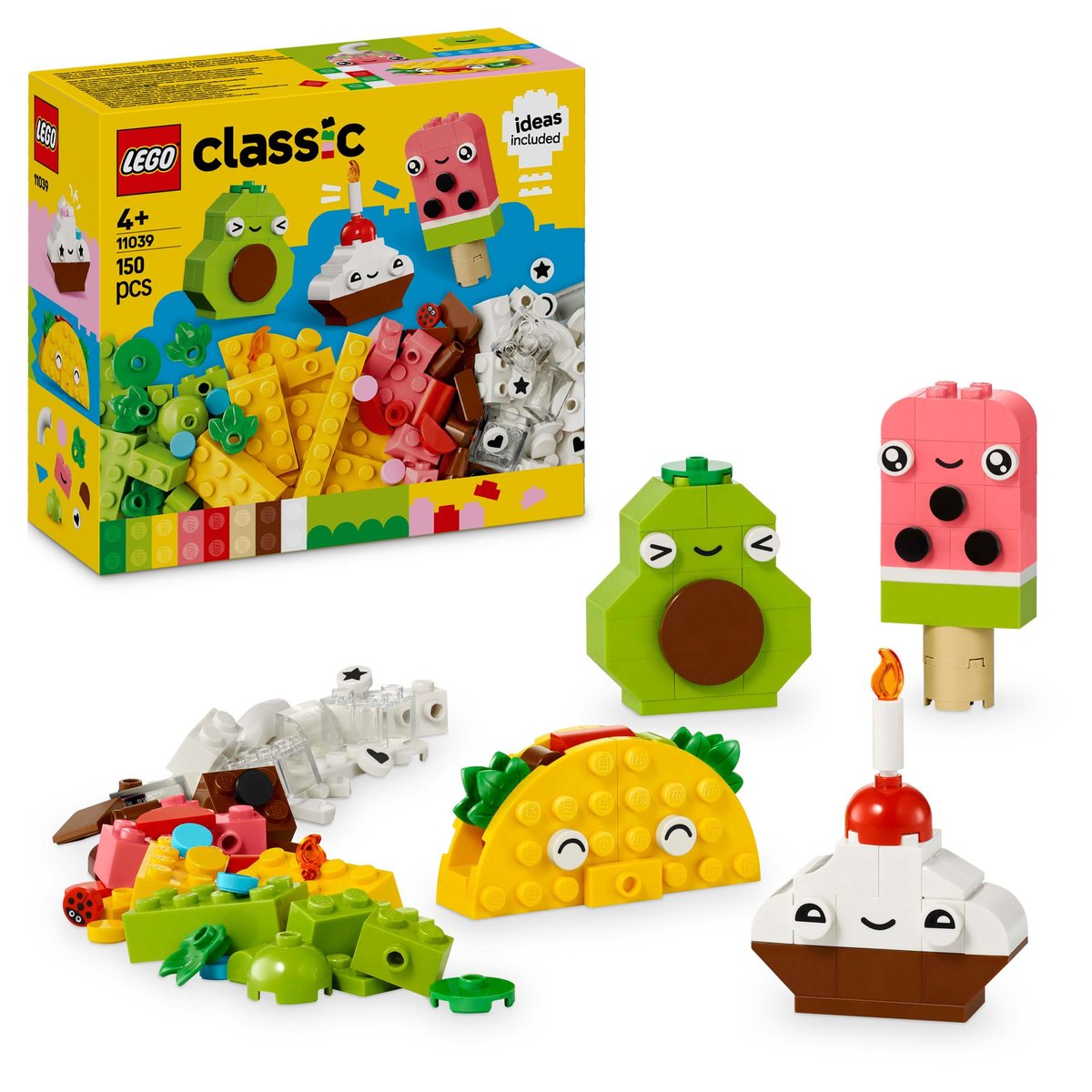 LEGO Classic - Kreatywne jedzenie smakołyki swobodne budowanie ZESTAW ...