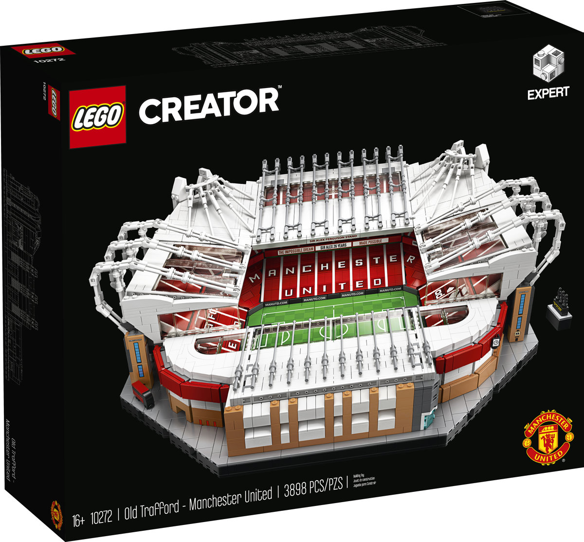 LEGO Creator Expert, klocki stadion Old Trafford - Manchester United ...