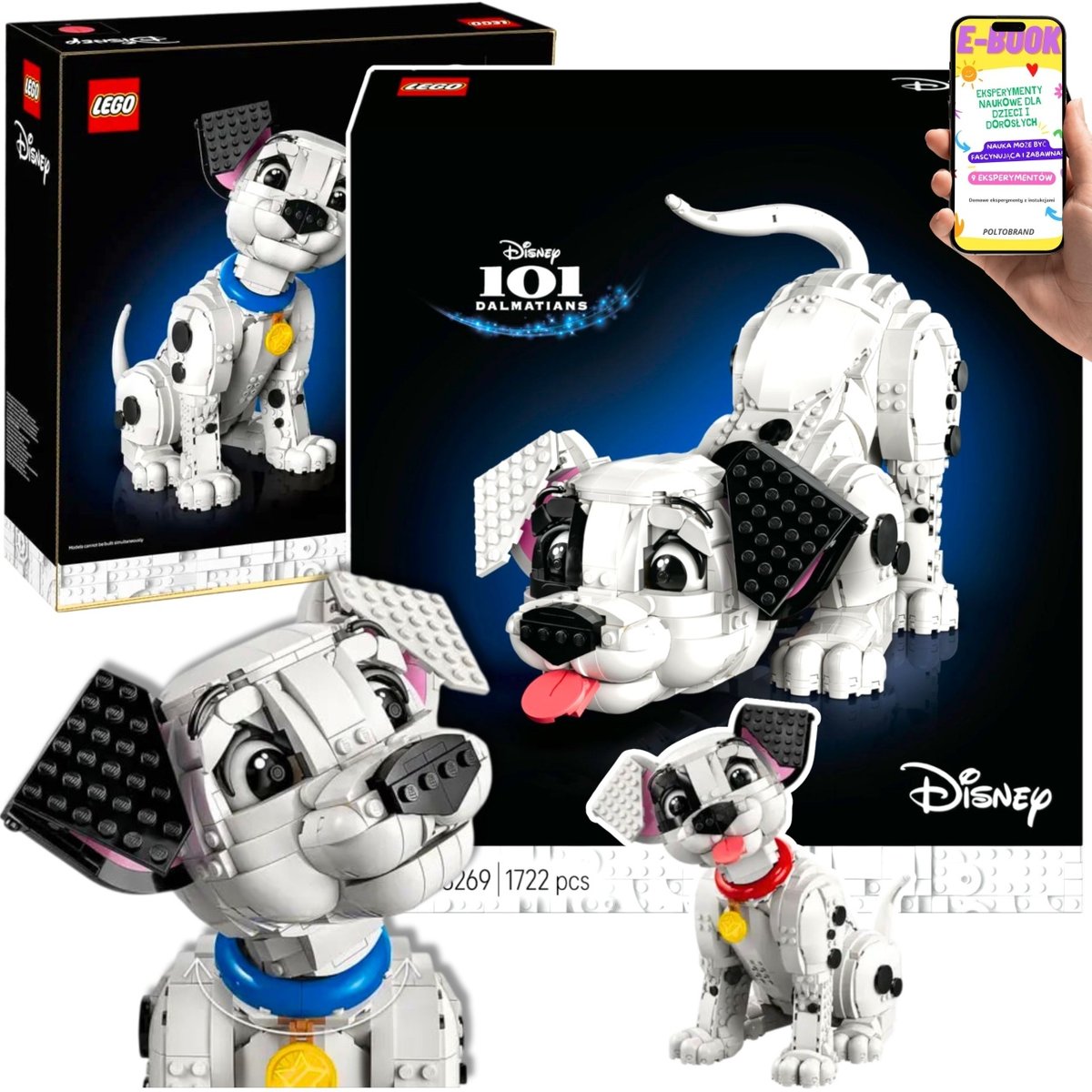 LEGO® Disney 101 Dalmatyńczyków (43269) – SZCZENIACZEK DO ZBUDOWANIA ...