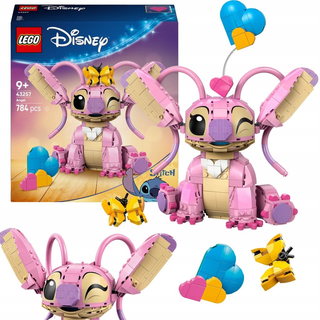 LEGO DISNEY 43257 CLASSIC ANGEL LILO STITCH PREZENT NA ŚWIĘTA MIKOŁAJ ...