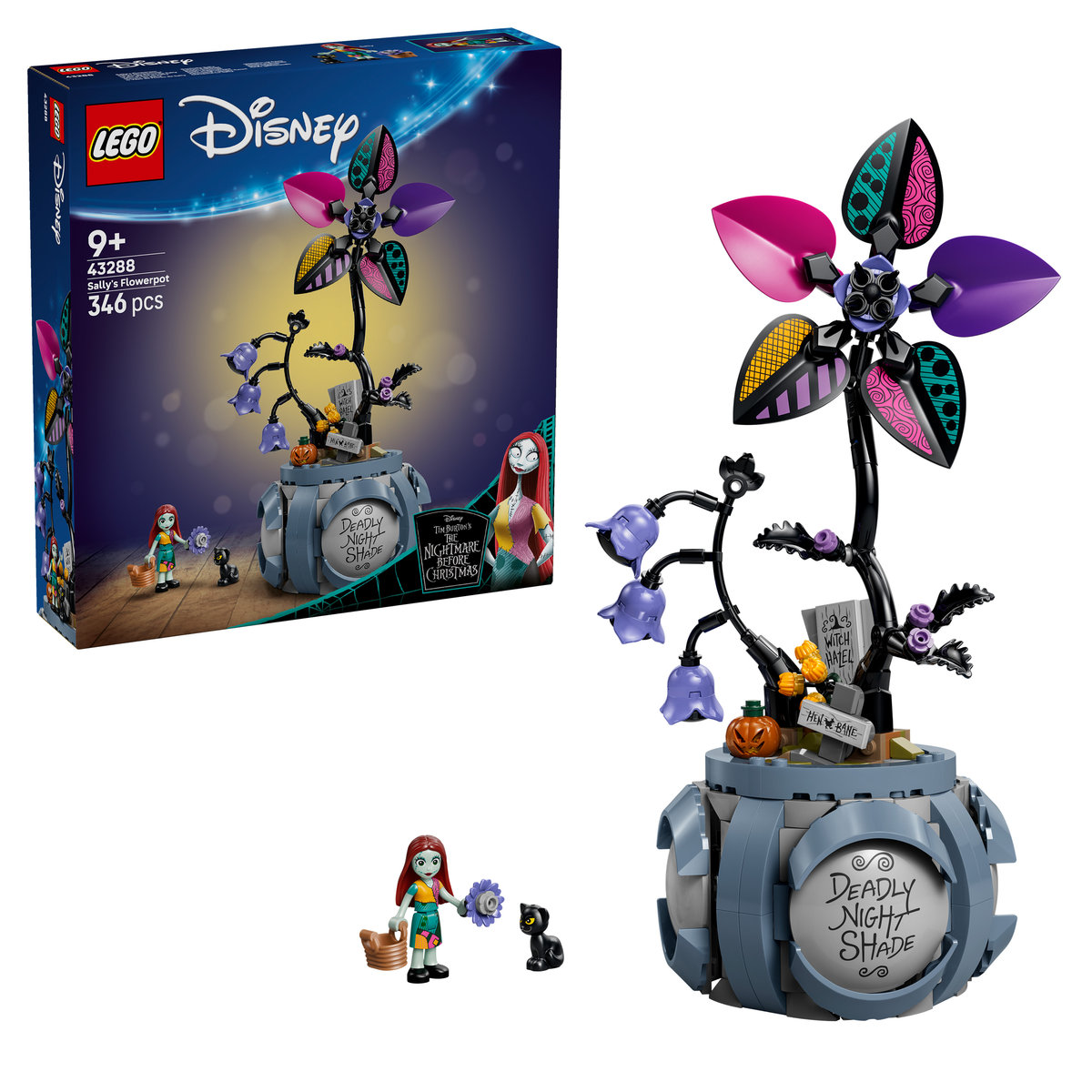 LEGO Disney, klocki, Doniczka Sally, 43288 - LEGO | Sklep EMPIK.COM