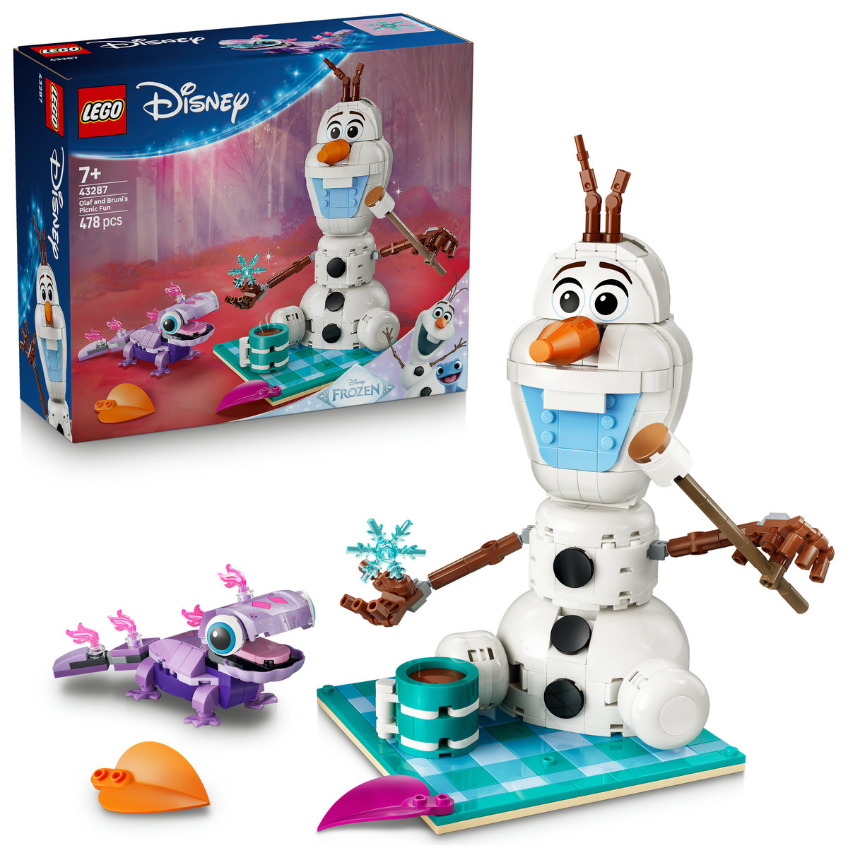 LEGO Disney, klocki, Piknik Olafa i Bruniego, 43287 - LEGO | Sklep ...