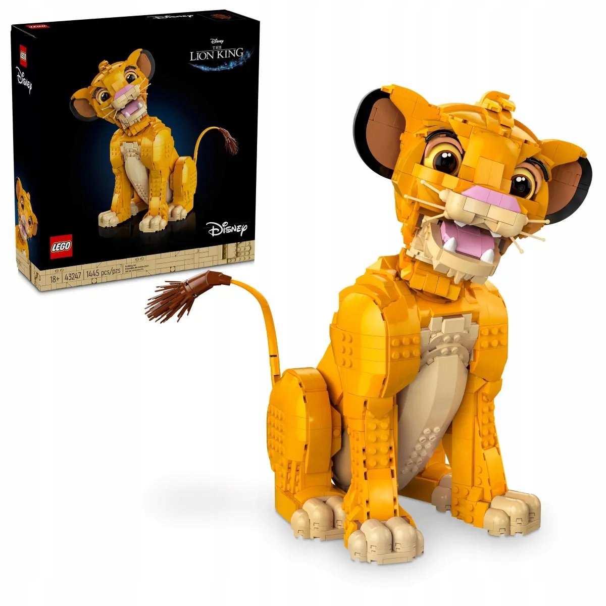 LEGO Disney - Król Lew - Młody Simba Zestaw - 43247 - LEGO | Sklep ...
