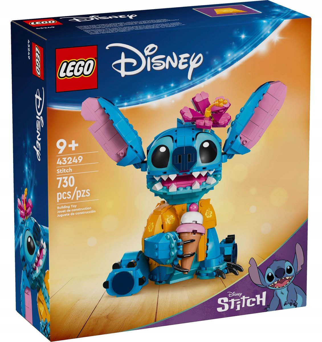LEGO DISNEY - STITCH ZESTAW KLOCKÓW - 43249 - LEGO | Sklep EMPIK.COM