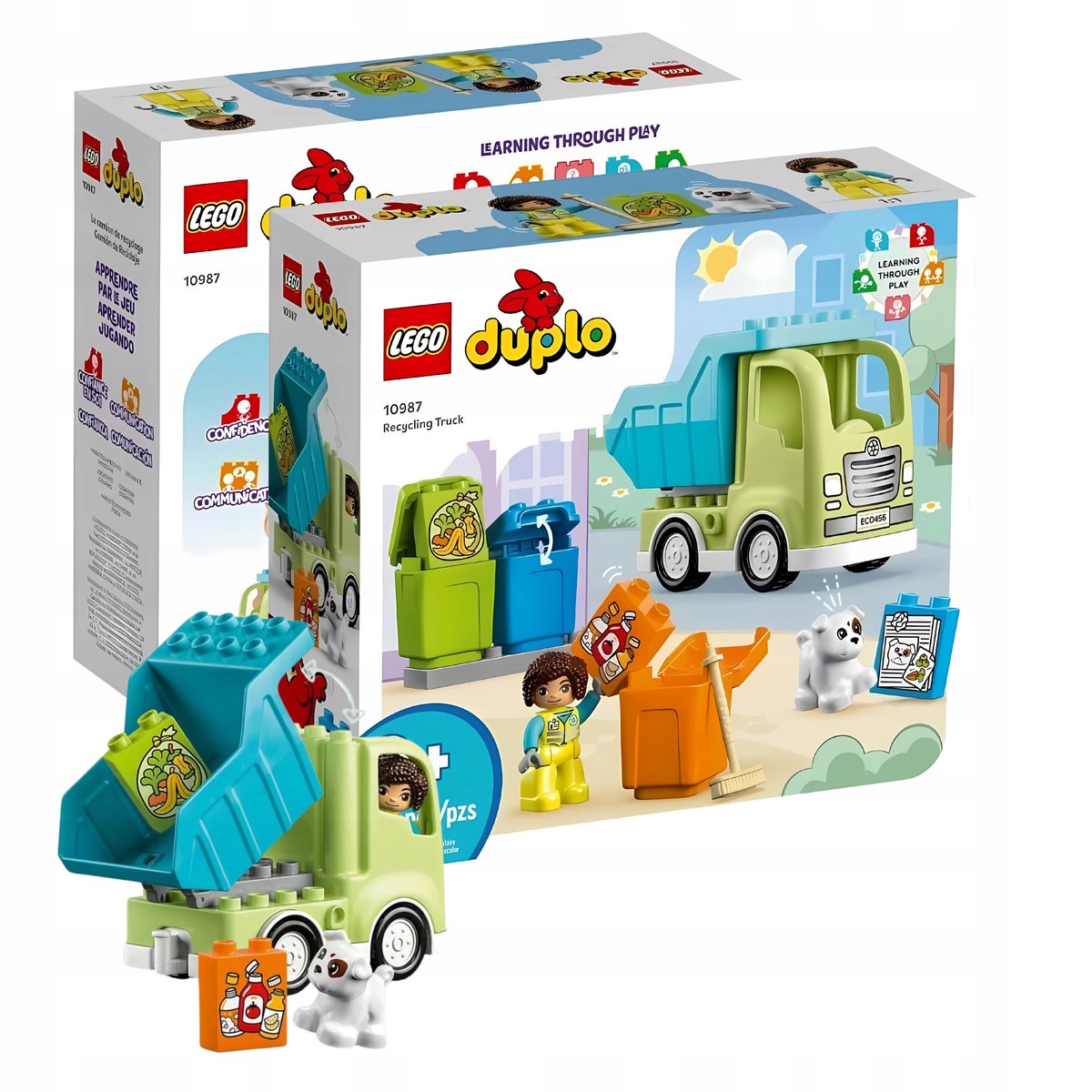 Lego Duplo Klocki Dla Dzieci Zestaw Duplo Ciężarówka Recyklingowa - LEGO | Sklep EMPIK.COM