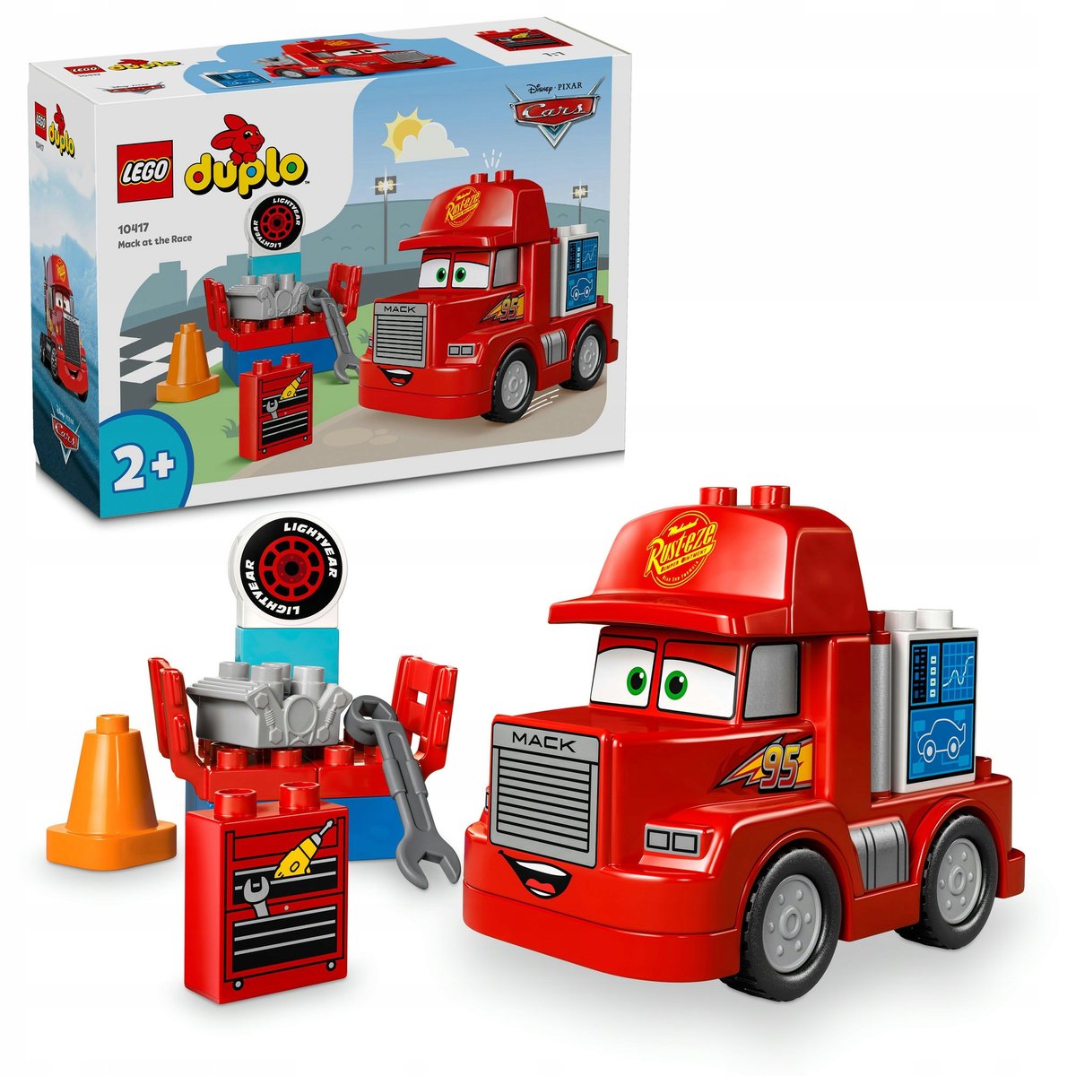 LEGO DUPLO - Maniek na wyścigu (10417) KLOCKI PREZENT - LEGO | Sklep EMPIK.COM