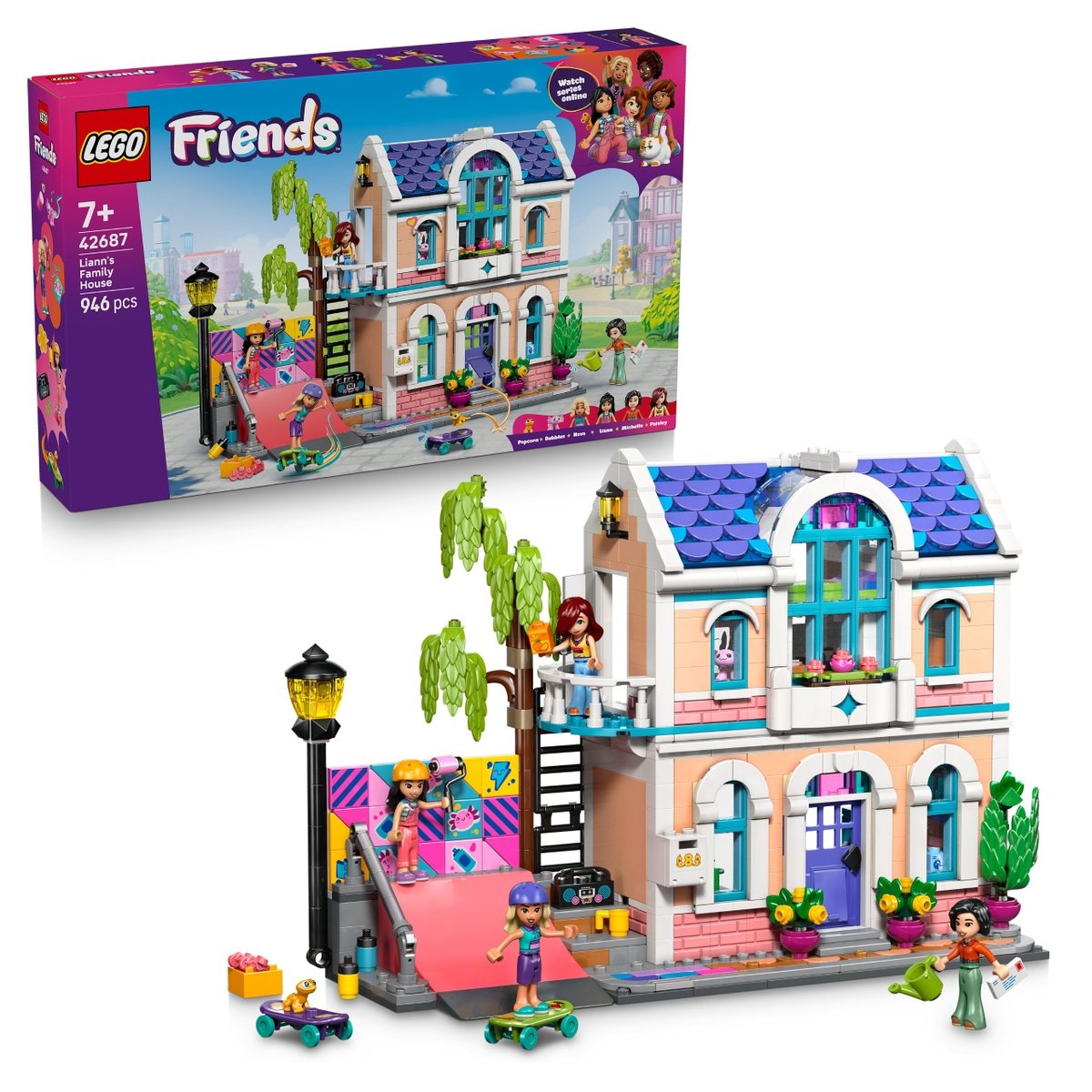 LEGO Friends, klocki, Dom rodzinny Liann, 42687 - Friends | Sklep EMPIK.COM