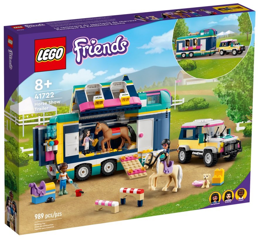 LEGO Friends, klocki, Przyczepa Na Wystawę Koni, 41722 - LEGO | Sklep ...