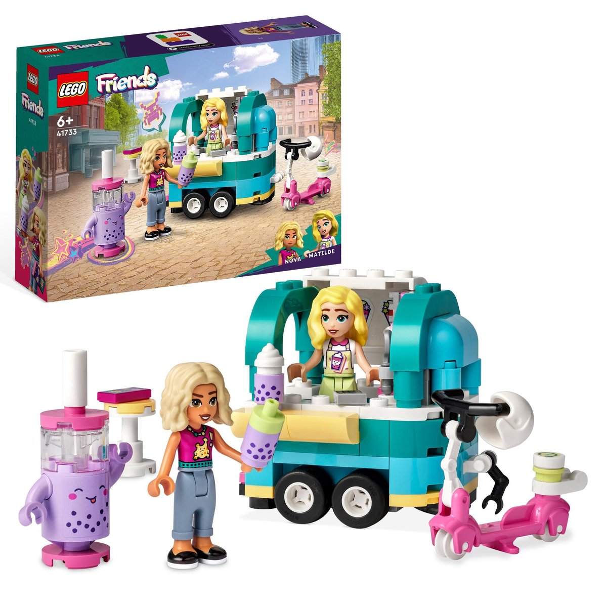 LEGO Friends - Mobilny Sklep z Bubble Tea (41733) KLOCKI PREZENT - LEGO ...