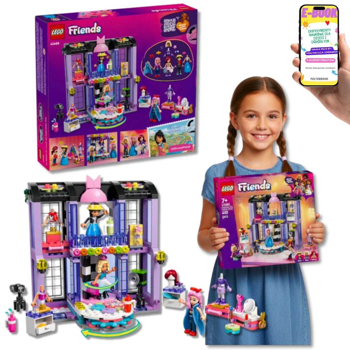 LEGO Friends Pokaz Mody Heartlake Kreatywny Zestaw (42685) Lego Prezent ...