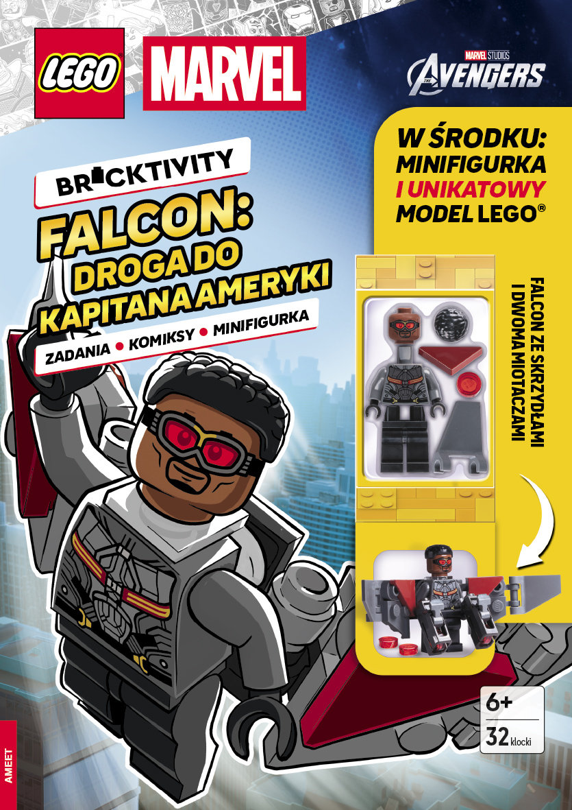LEGO Marvel. Falcon: droga do Kapitana Ameryki - Opracowanie zbiorowe ...