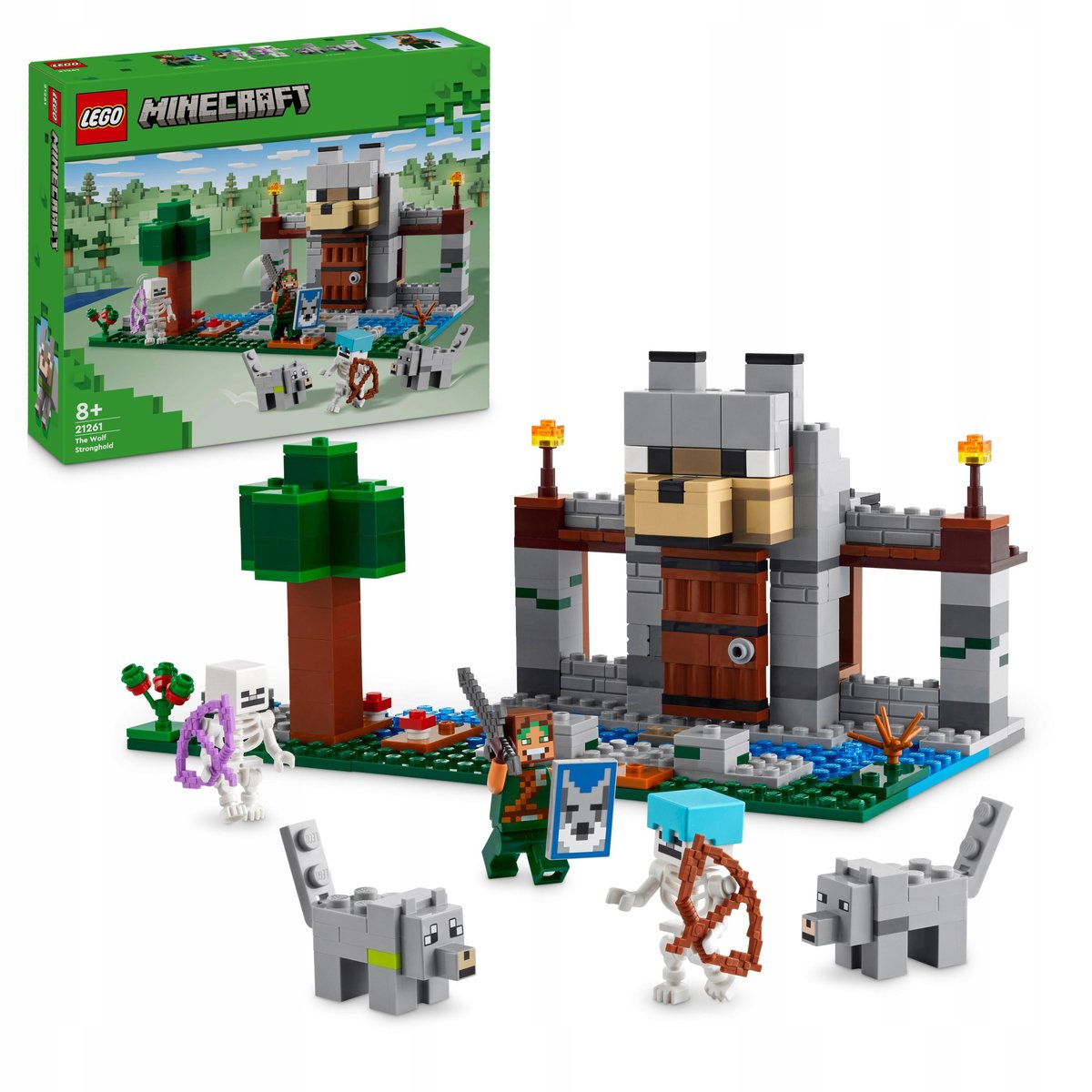 LEGO Minecraft - Wilcza twierdza (21261) KLOCKI PREZENT - LEGO | Sklep ...