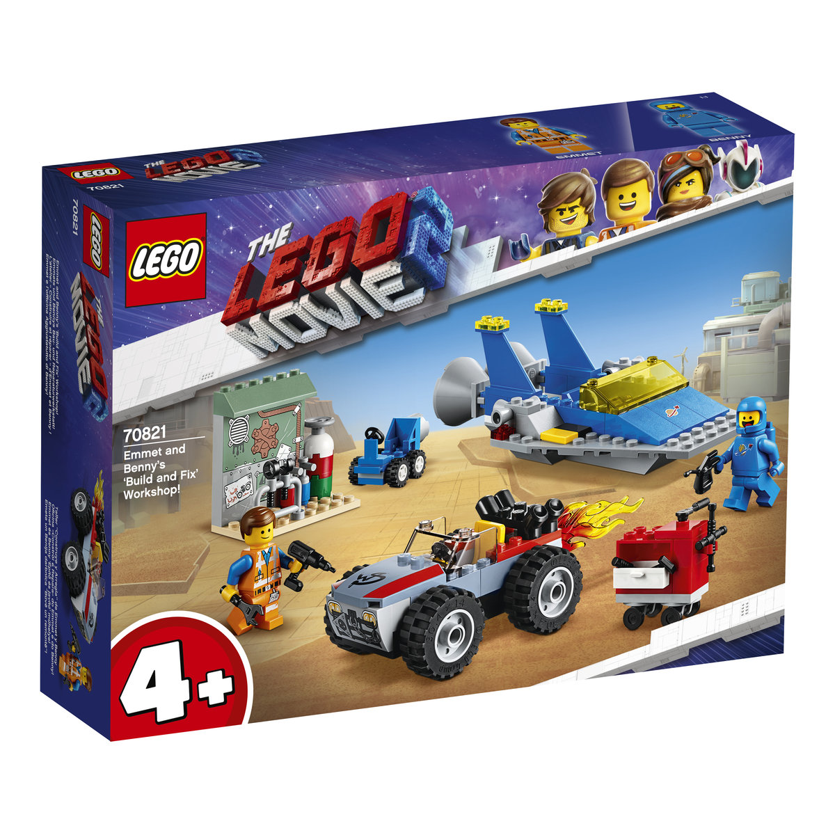 LEGO Movie 2, klocki Warsztat Emmeta i Benka, 70821 - LEGO | Sklep ...