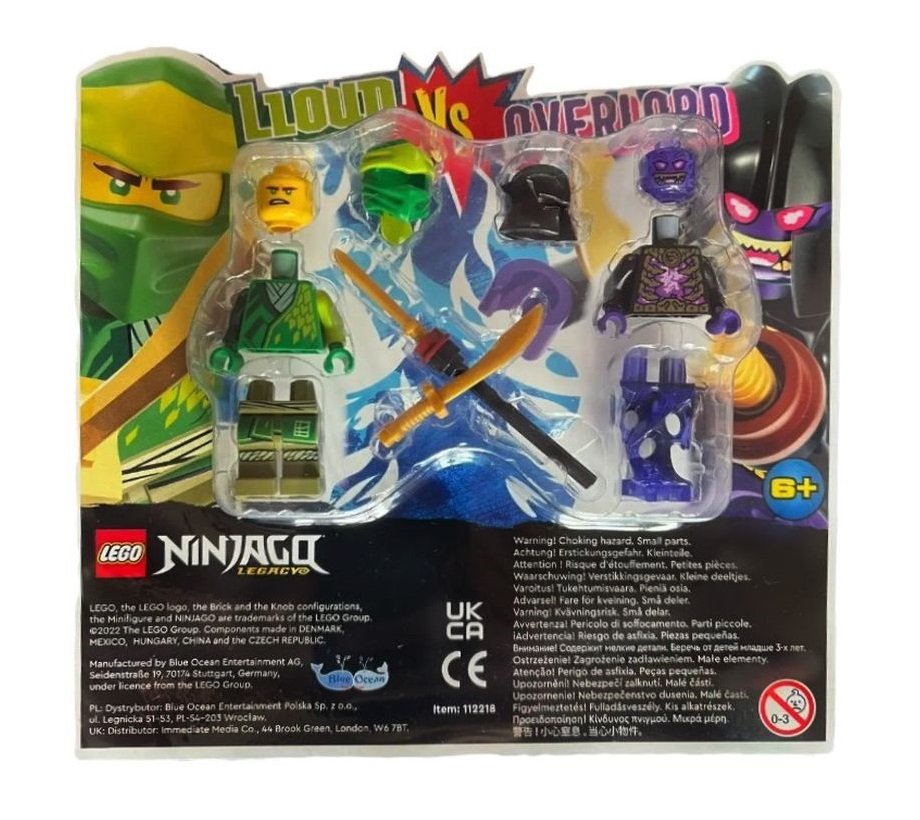 LEGO Ninjago Blister – Lloyd vs. Overlord #112218 - LEGO | Sklep EMPIK.COM
