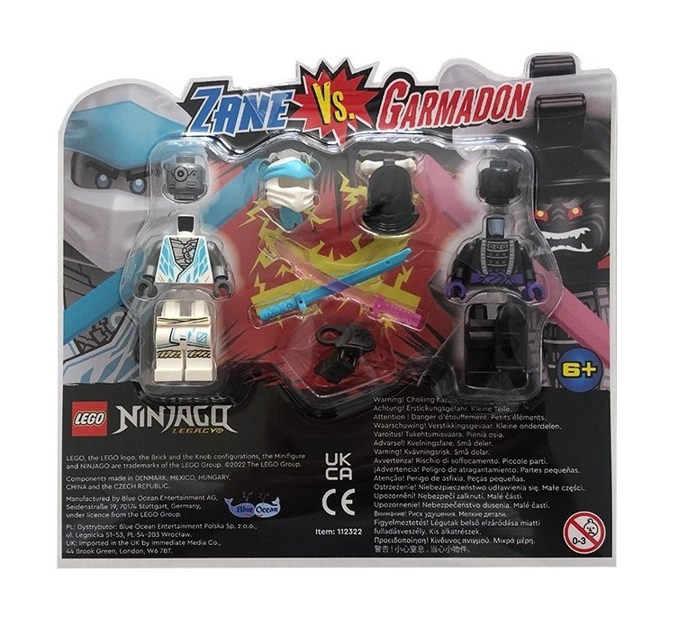 LEGO Ninjago Blister – Zane vs. Garmadon #112322 - LEGO | Sklep EMPIK.COM