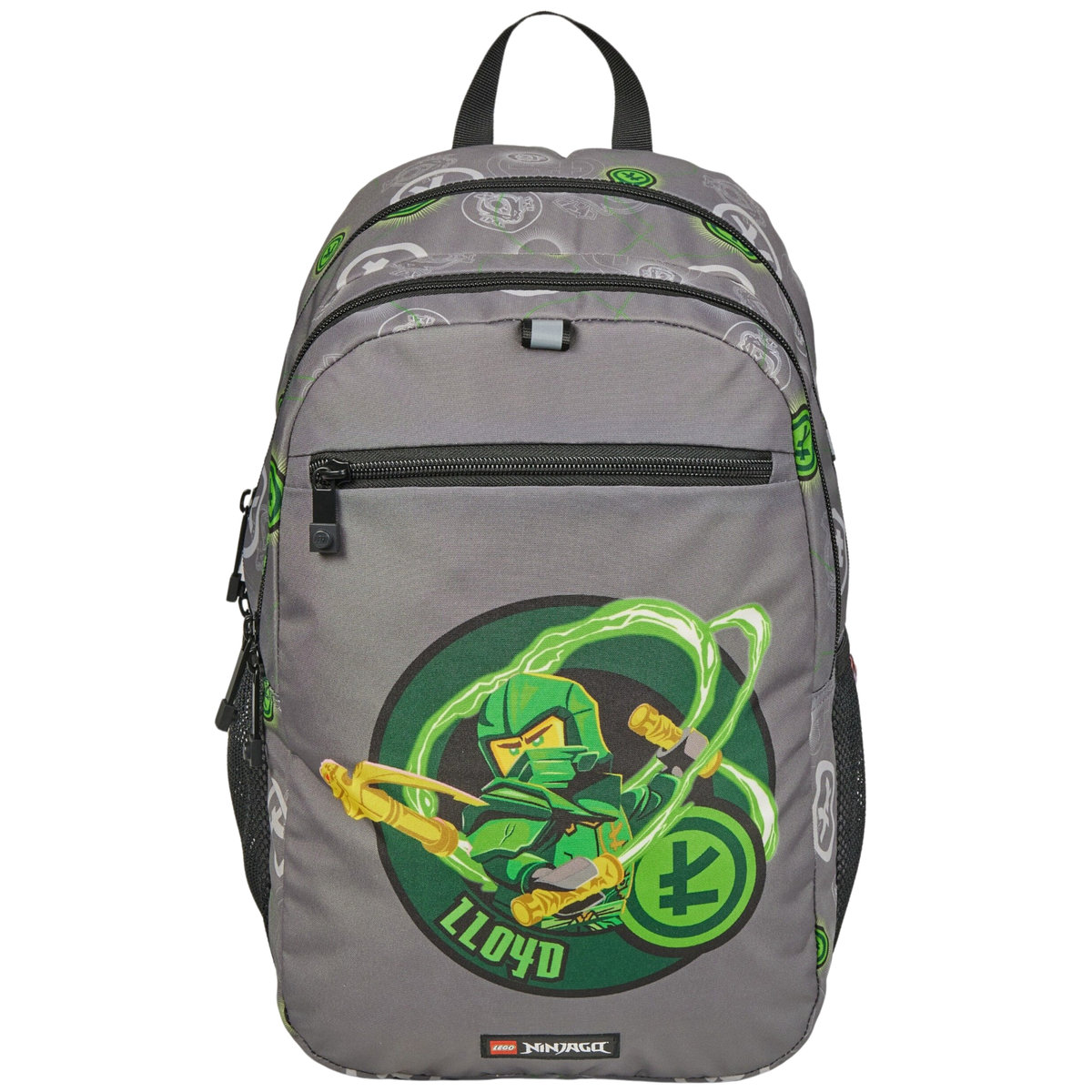 LEGO Ninjago Extended Backpack 20222-2501, szary Plecak, pojemność: 18 ...
