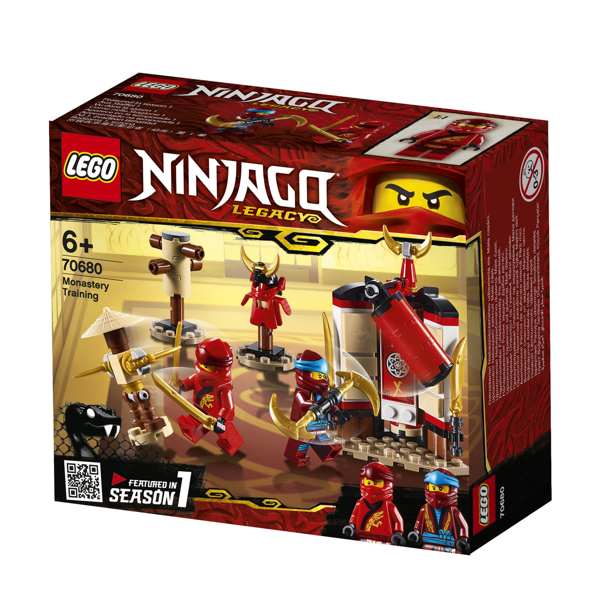 LEGO Ninjago, klocki Szkolenie w klasztorze, 70680 - LEGO | Sklep EMPIK.COM