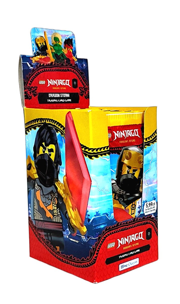 Lego Ninjago TCG seria 11 booster box - Dragon Storm - Blue Ocean ...