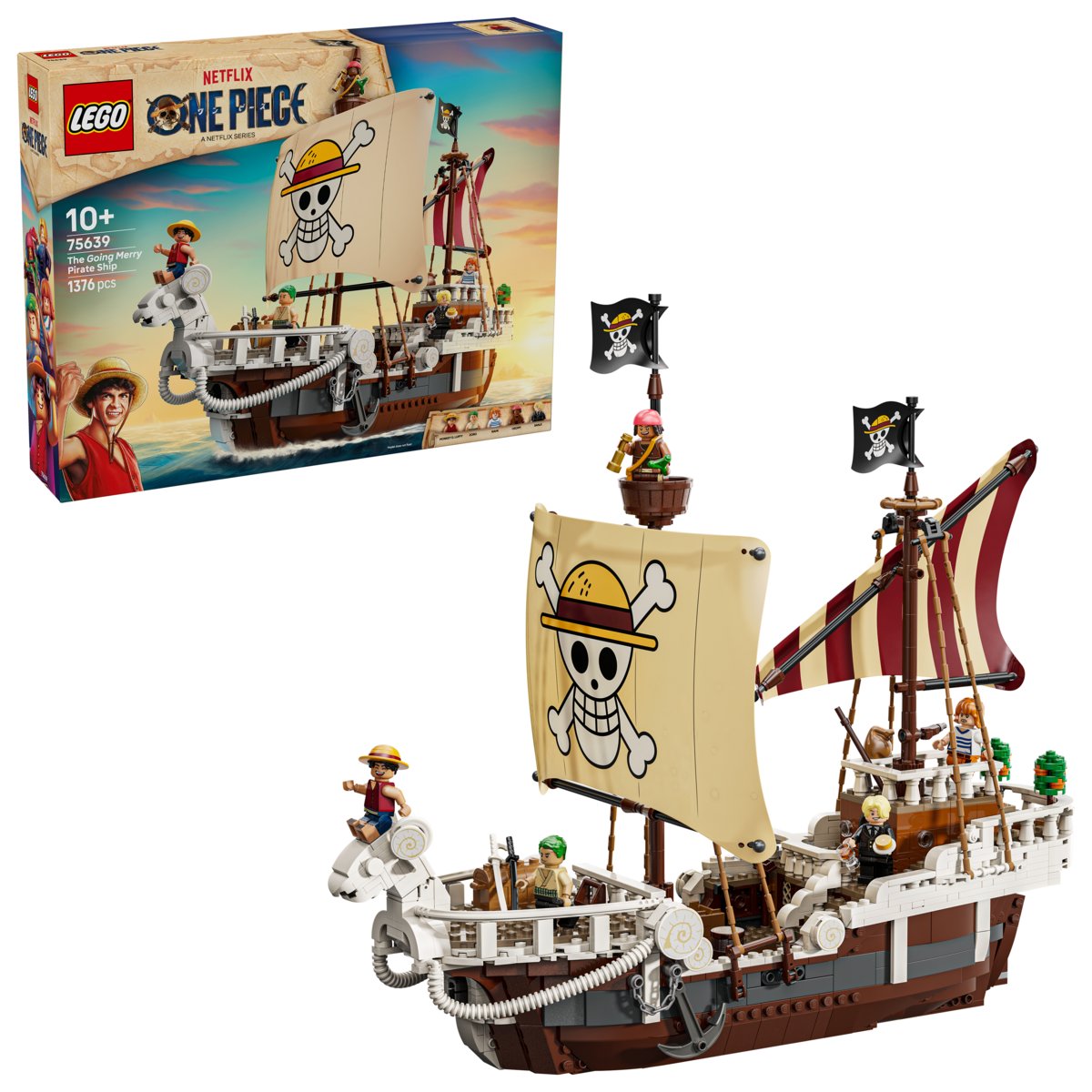 LEGO ONE PIECE, klocki, Statek piracki Going Merry, 75639 - LEGO ...