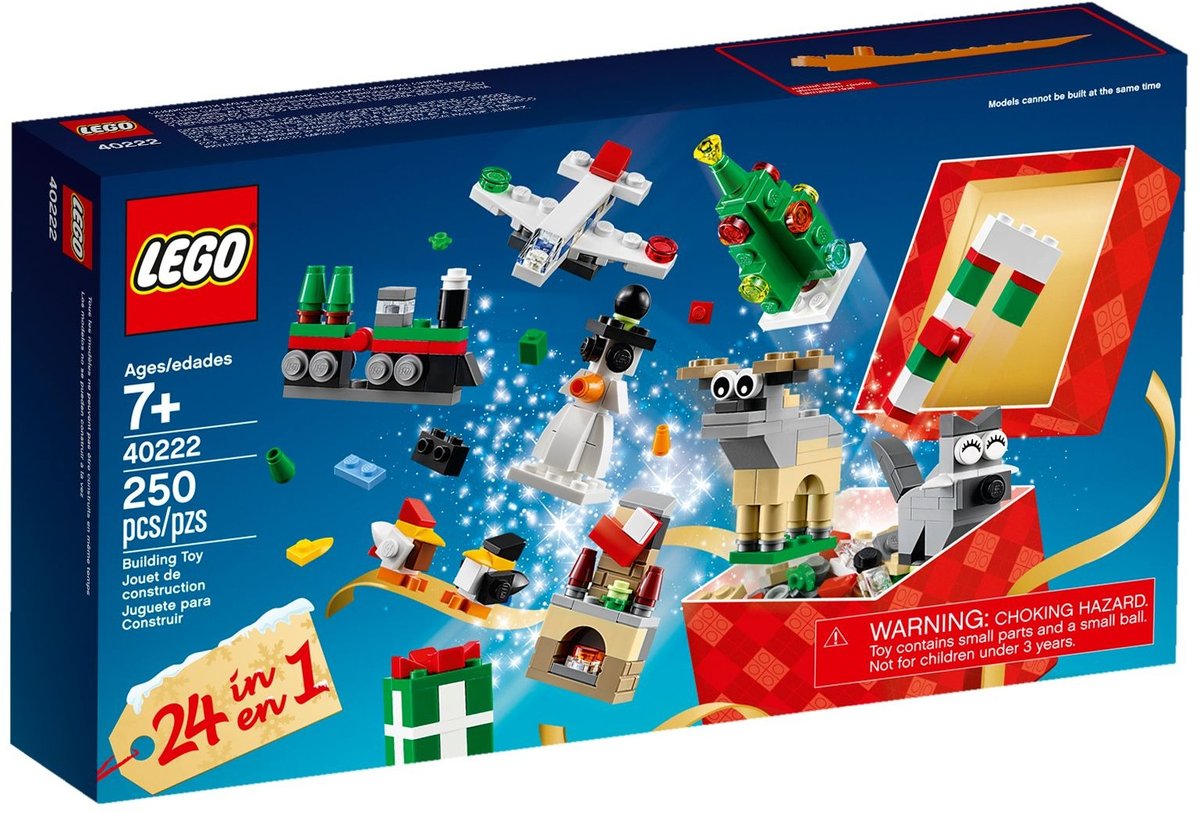LEGO Prezent 40222 - Świąteczne budowanie z LEGO - UNIKAT 2016 - LEGO ...
