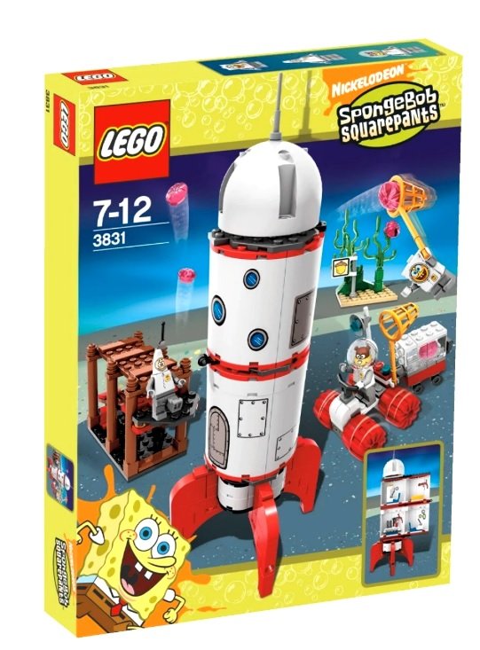 LEGO Spongebob Squarepants 3831 Rocket Ride. Lot Rakietą. - LEGO ...