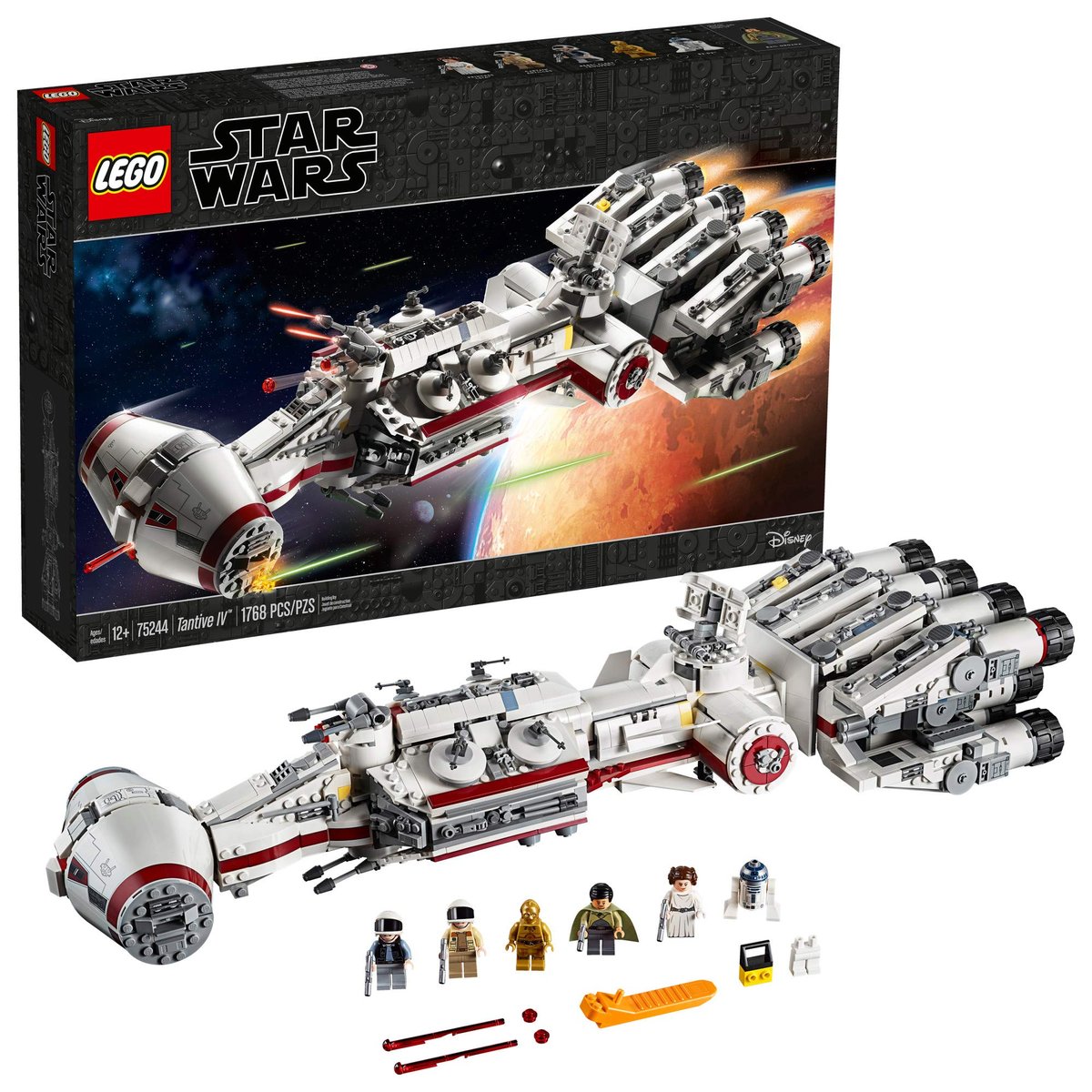 LEGO Star Wars: A New Hope 75244 Tantive IV Building Kit, New 2019 ...