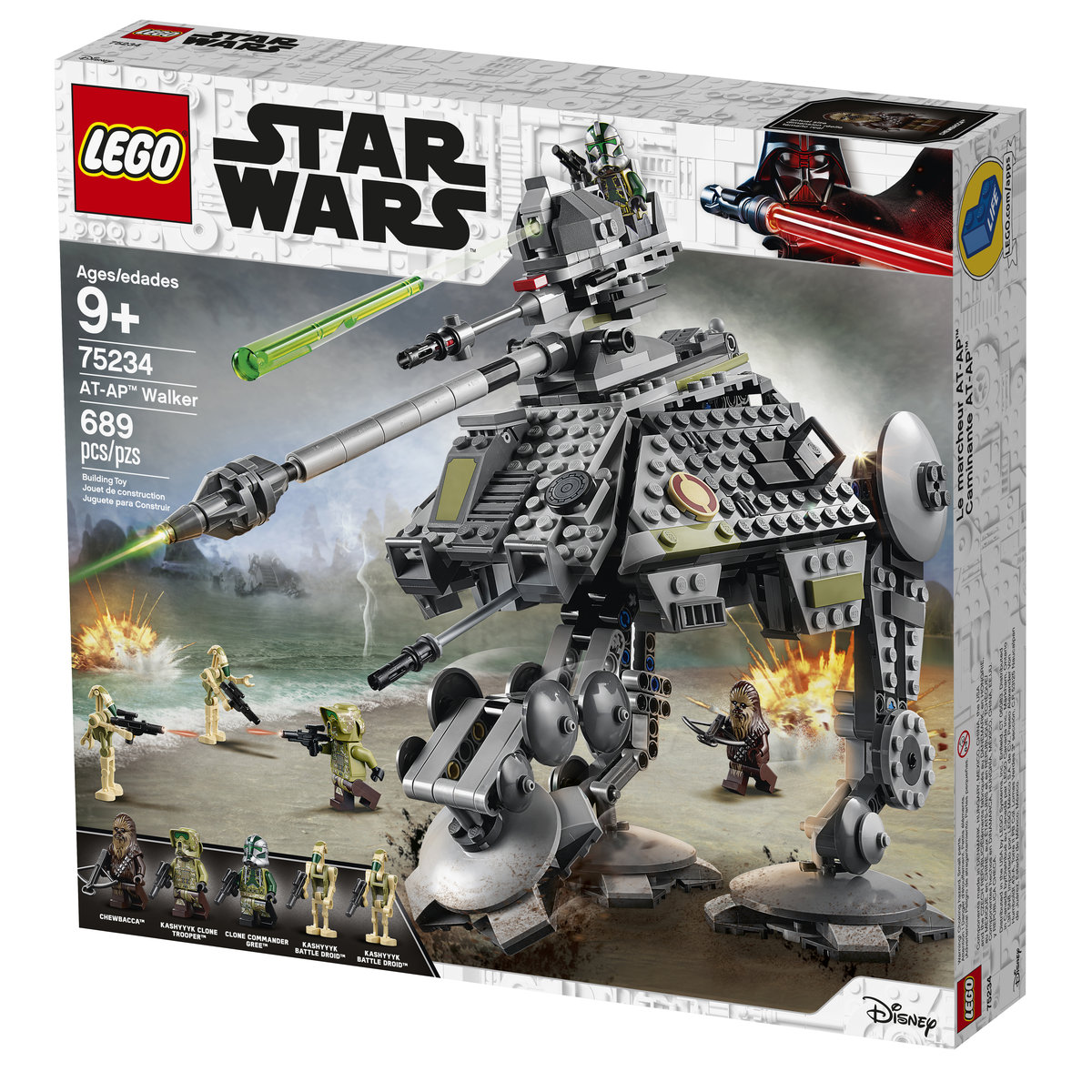 LEGO Star Wars, klocki Maszyna krocząca AT-AP, 75234 - LEGO | Sklep ...