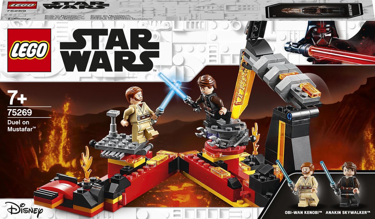 LEGO Star Wars, klocki Pojedynek na planecie Mustafar, 75269 - LEGO ...