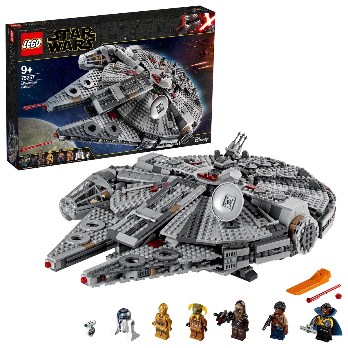 LEGO Star Wars, klocki, Sokół Millennium, 75257 - LEGO | Sklep EMPIK.COM