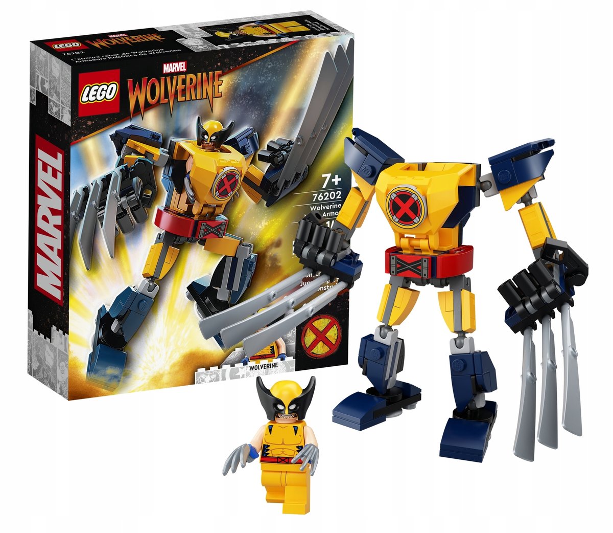 LEGO SUPER HEROES ZBROJA WOLVERINE’A 76202 - LEGO | Sklep EMPIK.COM
