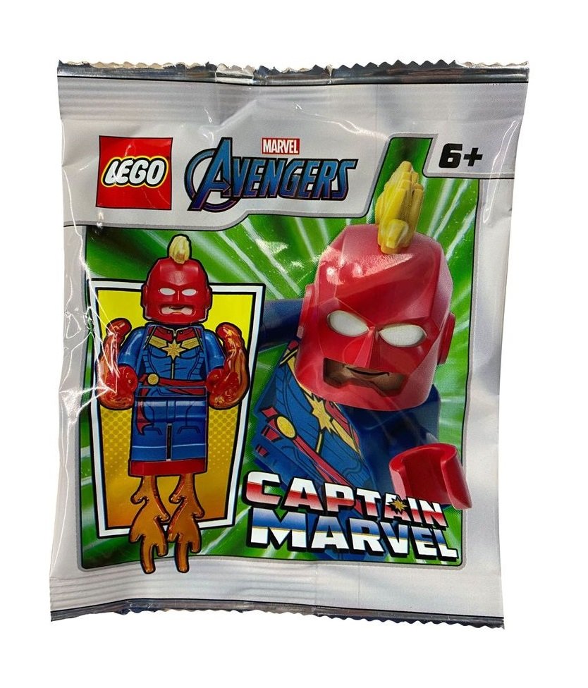 Lego Super Heroes Zestaw - Captain Marvel 242003 Polybag Klocki - LEGO ...